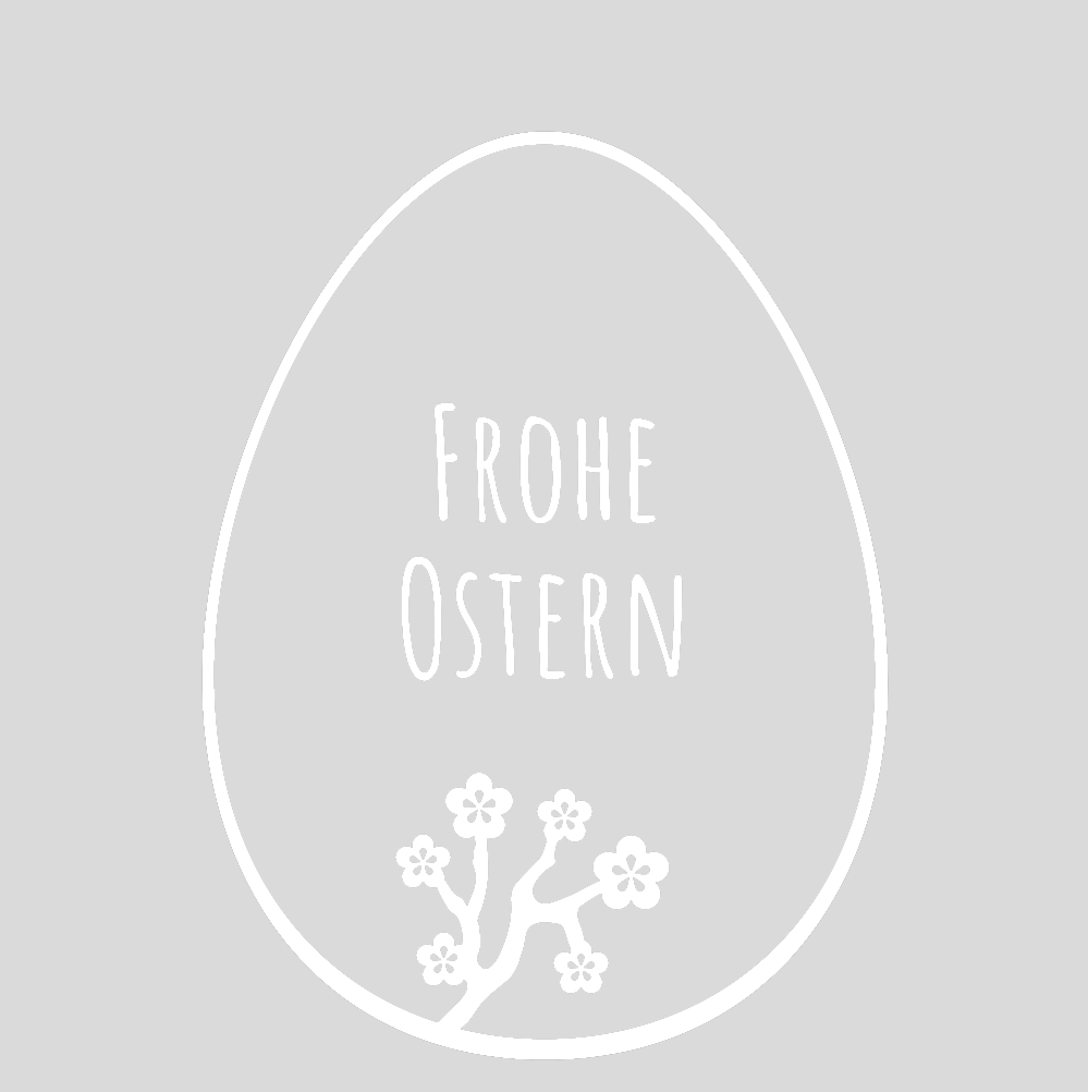 Sticker OSTEREI MIT ZWEIG | GENKØ Store